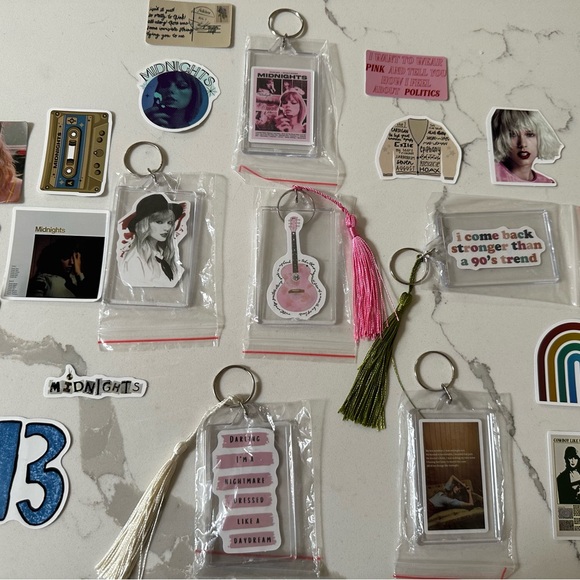 Hand Crafted | Other | Taylor Swift Custom Keychains | Poshmark